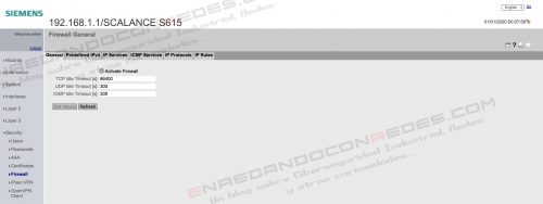 Enredando con redes ...SIEMENS SCALANCE S615, firewall para protección ...