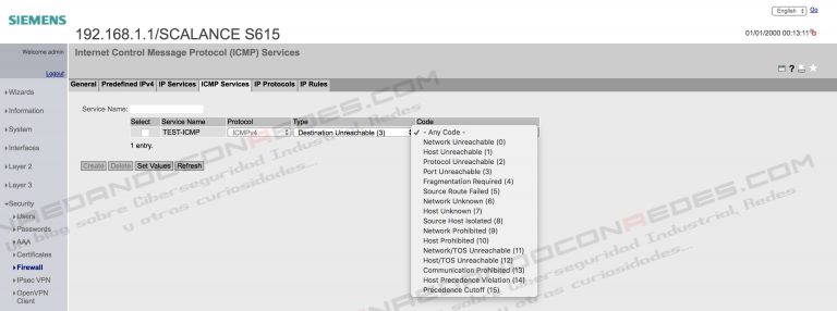 Enredando con redes ...SIEMENS SCALANCE S615, firewall para protección ...